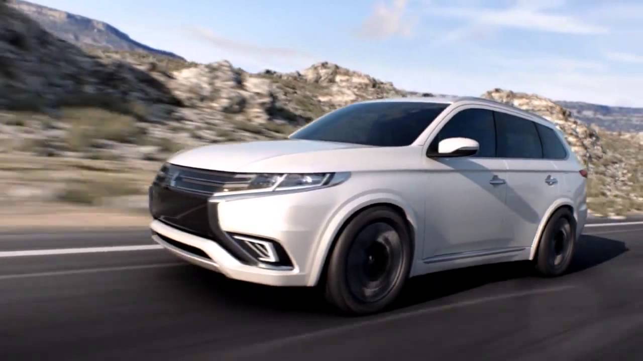 Outlander PHEV Concept-S Plug-In Hybrid Electric SUV - YouTube