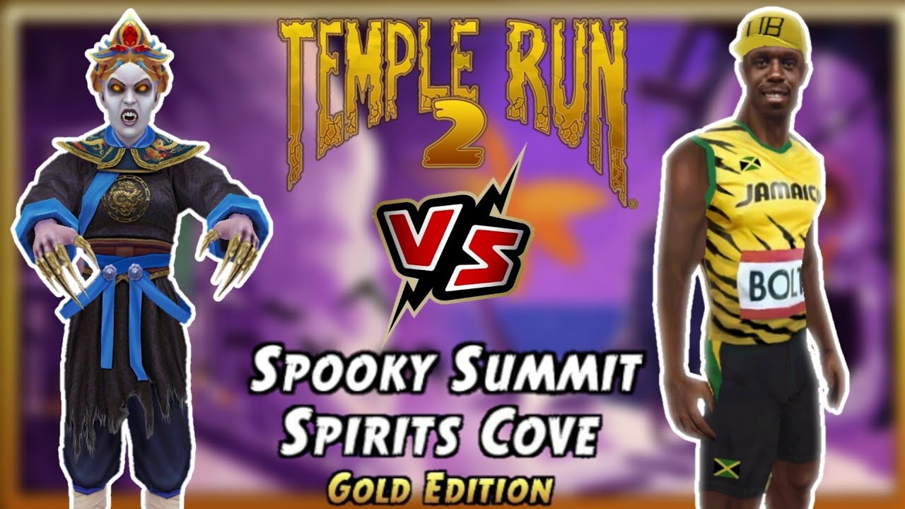Karma Lee Vampire VS Usain Bolt Champion Spooky Summit Temple Run 2 ...