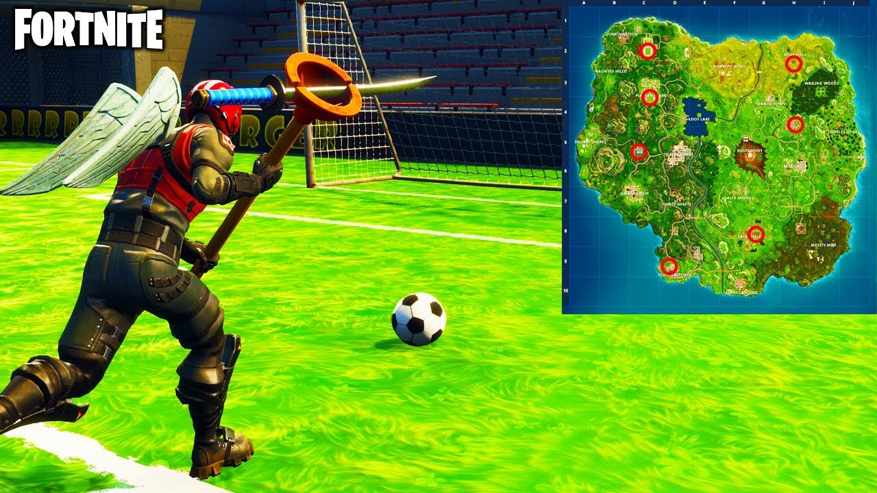 "Score a goal on different pitches" ALL 7 DIFFERENT LOCATIONS - WEEK 7 ...