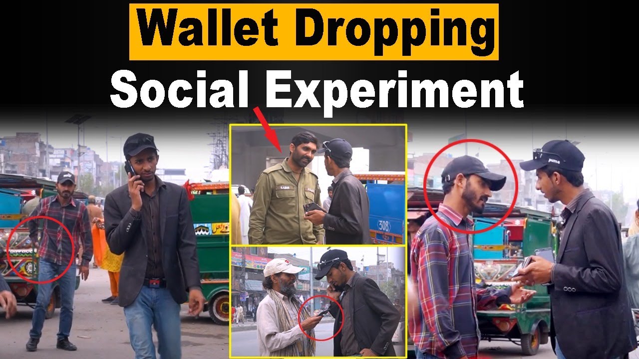 Wallet Dropping Social Experiment || Social Experiment In Pakistan ...