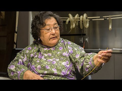 Sewing Gut (2 of 13): Meet Artist Mary Tunuchuk - YouTube