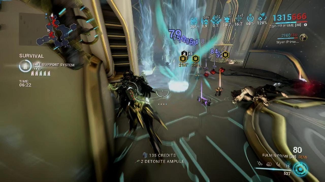 Warframe_zephyr build - YouTube