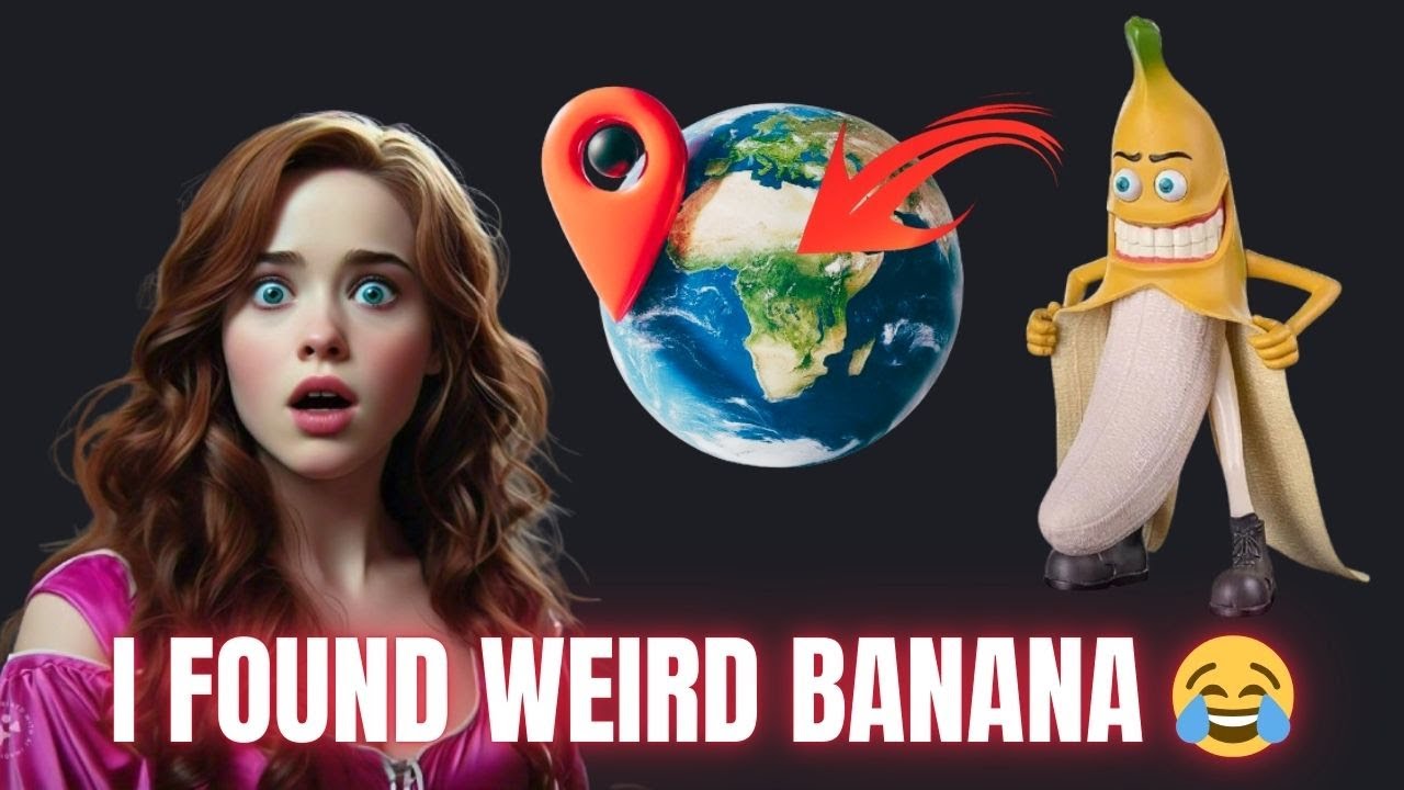😲i found weird banana on google earth and google maps | streetview ...