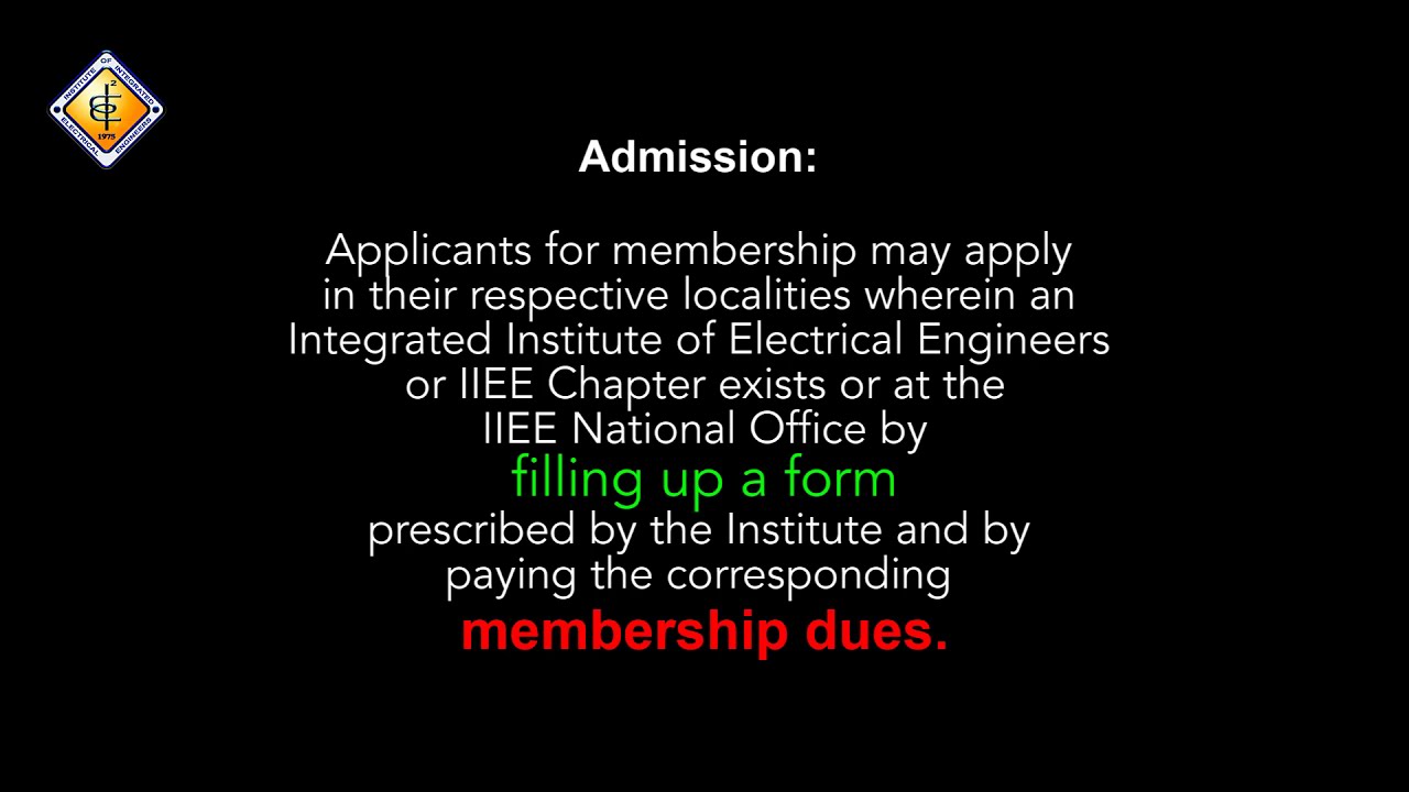 How to apply for membership in IIEE - YouTube