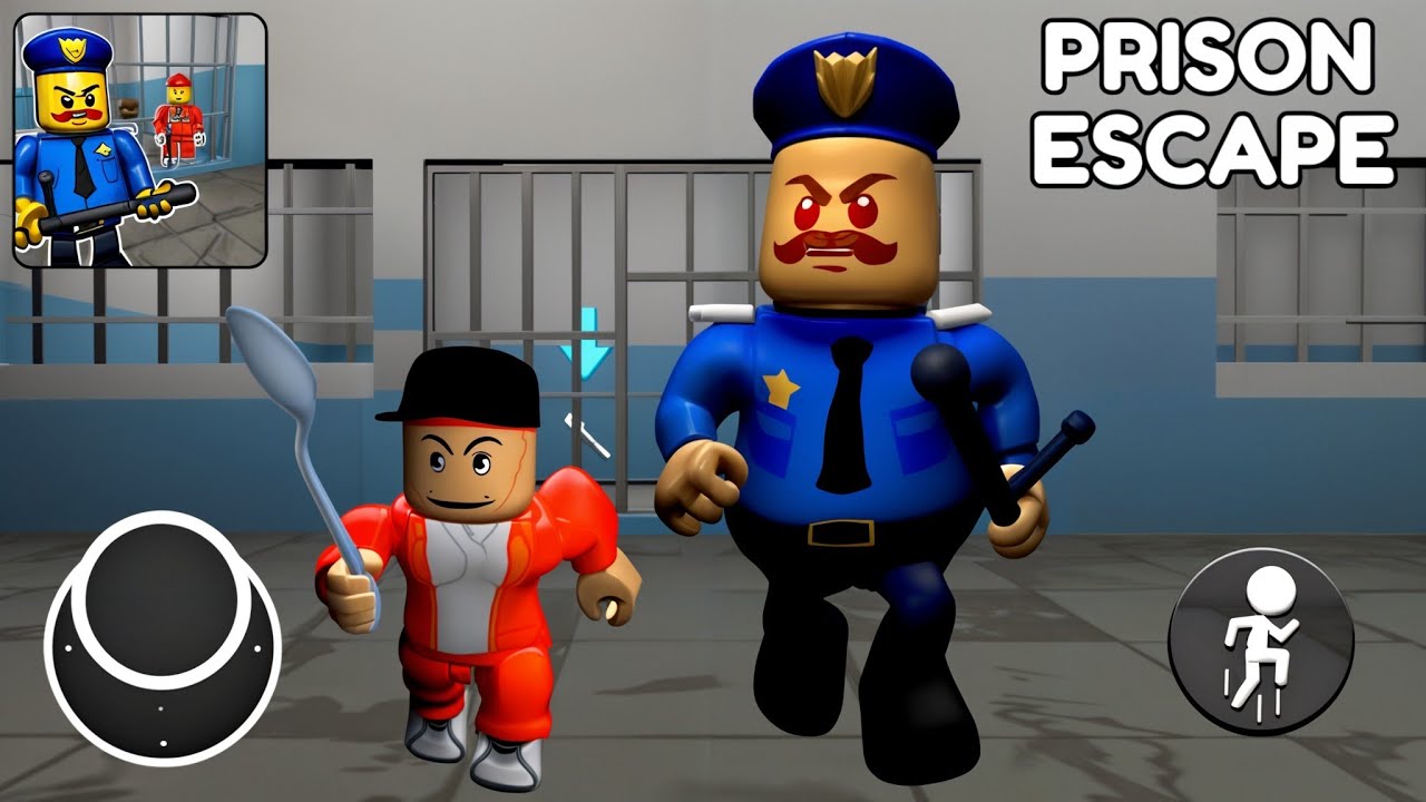 Prison Escape Obby Run Full Gameplay - YouTube