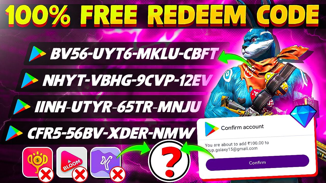 free redeem code, free redeem code app, best redeem code app, redeem ...