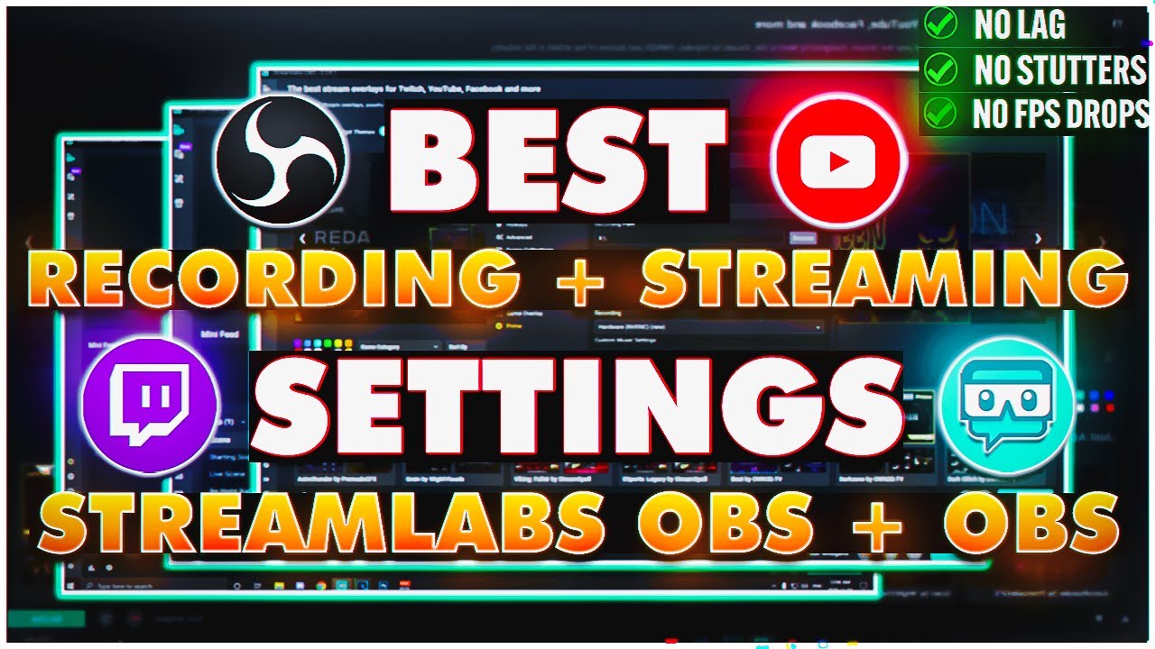 🔴 BEST OBS Recording & Streaming Settings For WARZONE With NO LAG! 🔴 ...