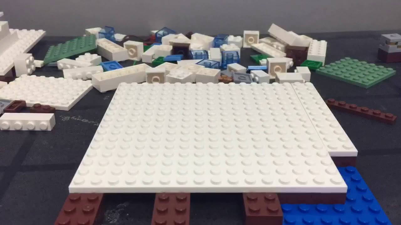 The Polar Igloo LEGO Minecraft Speed Build - YouTube