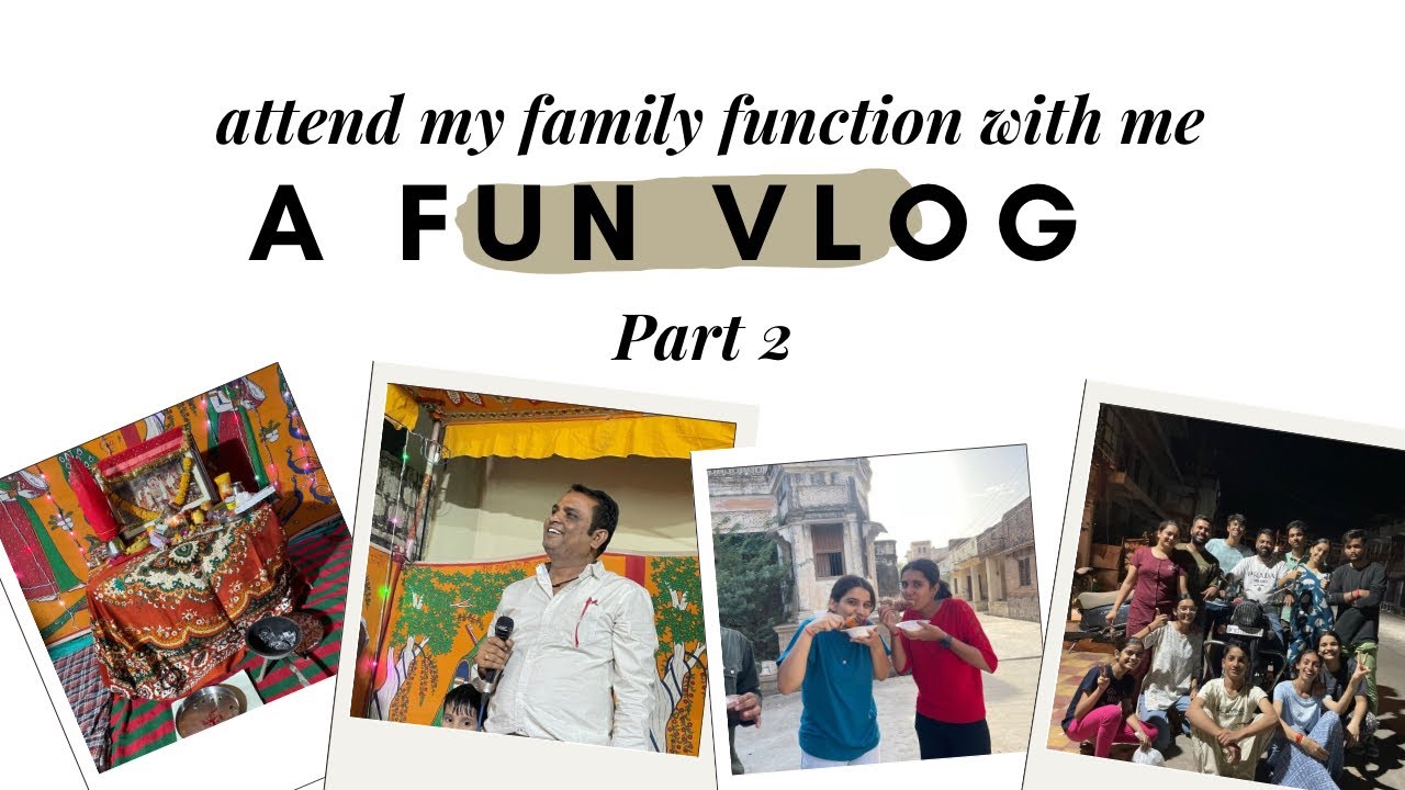 MY FAMILY VLOG♥️|| PART 2 || aanarajpurohit - YouTube