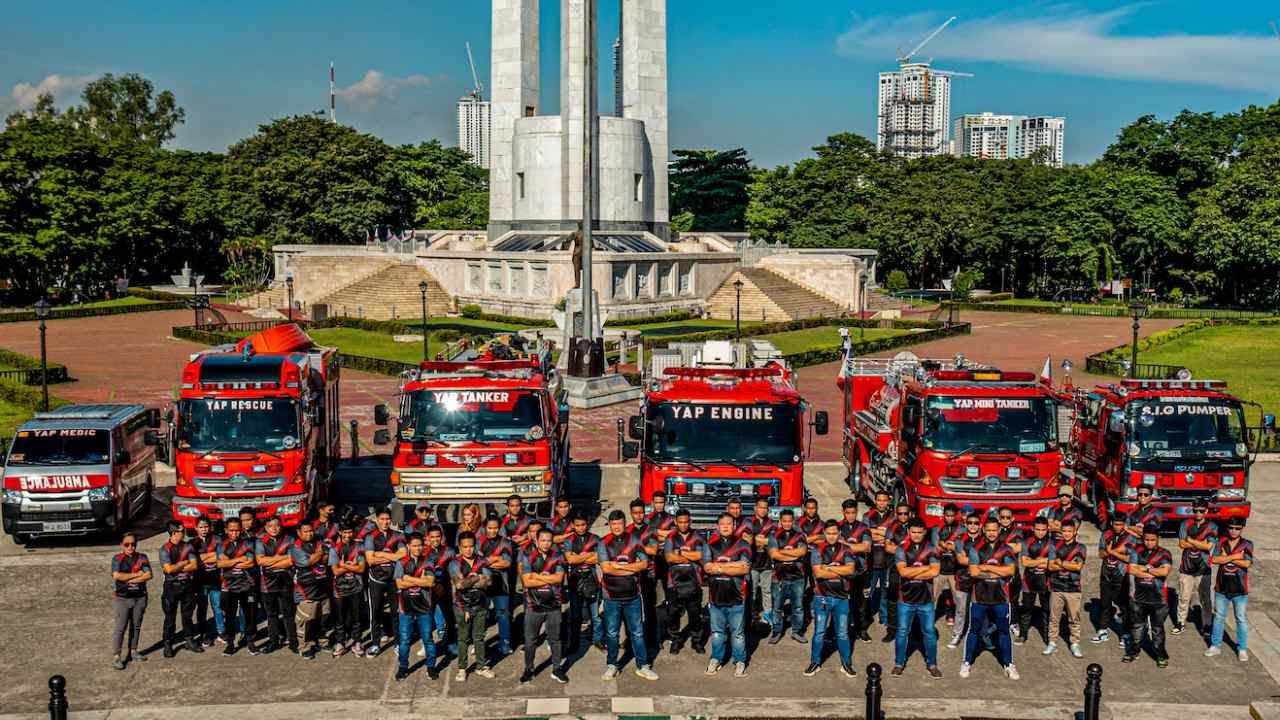 YAP FIRETRUCKS 🚒 DEDICATED TO SERVE 🇵🇭 - YouTube