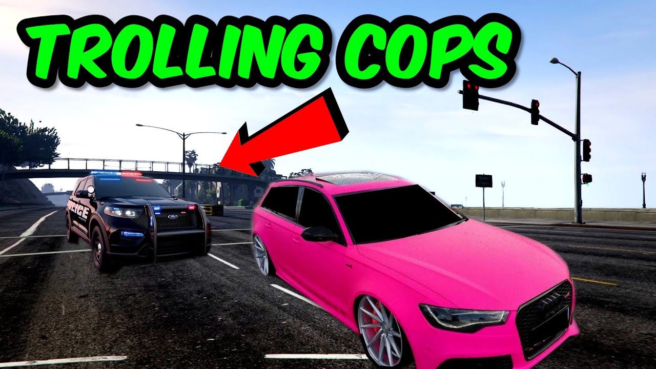 TROLLING SALTY COPS IN GTA 5 RP - YouTube
