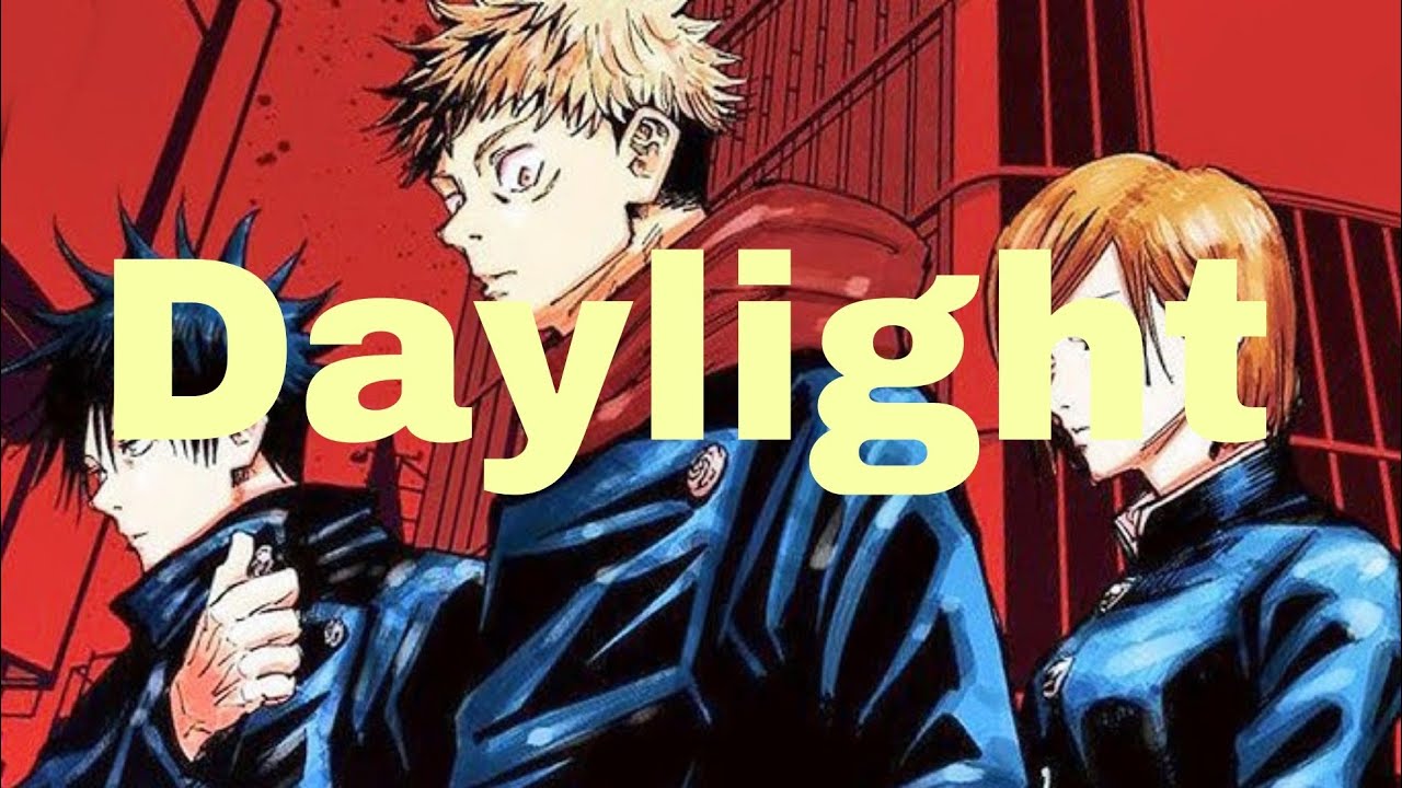 Daylight-Jujutsu Kaisen [AMV] #anime #jjk #jujutsukaisen #amv - YouTube