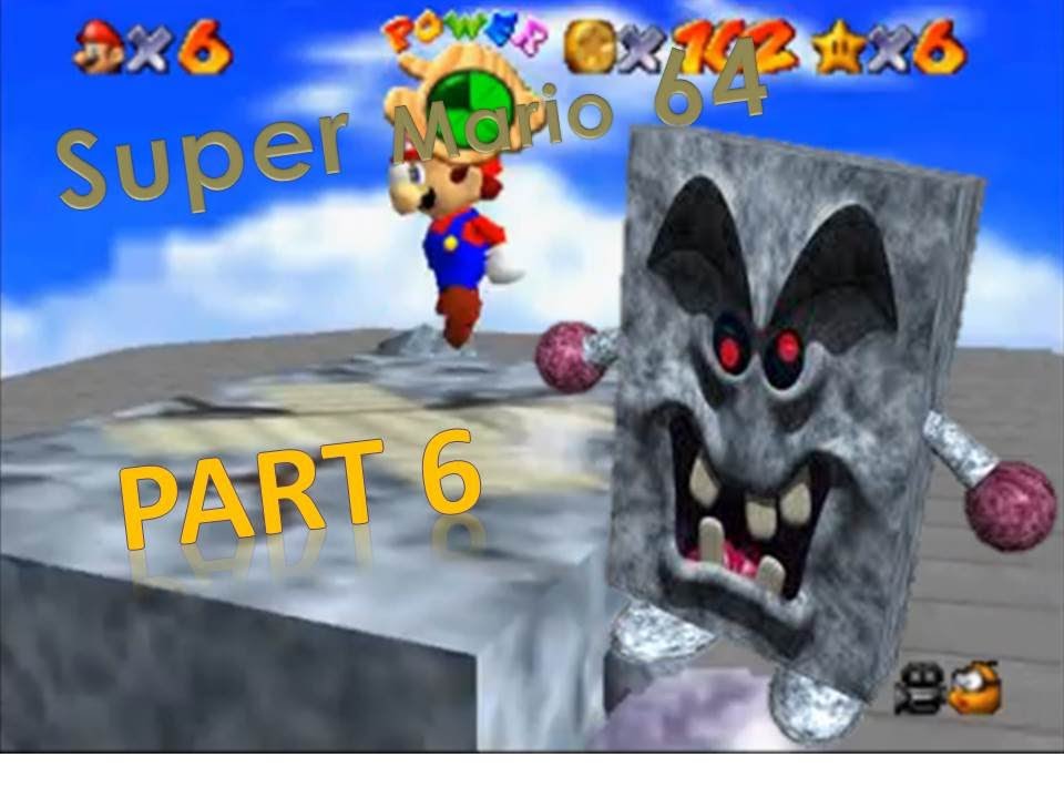 Super Mario 64(N64) Walkthrough(Part 6): Whomp's Fortress: Chip Off ...