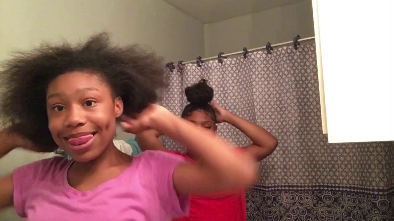 Hair tutorial with my cousin 😍💕 - YouTube