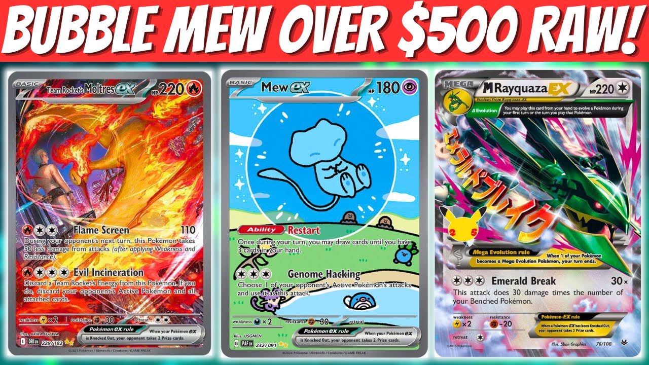 Hottest Pokemon Cards Of The Week! More All Time Highs! - YouTube