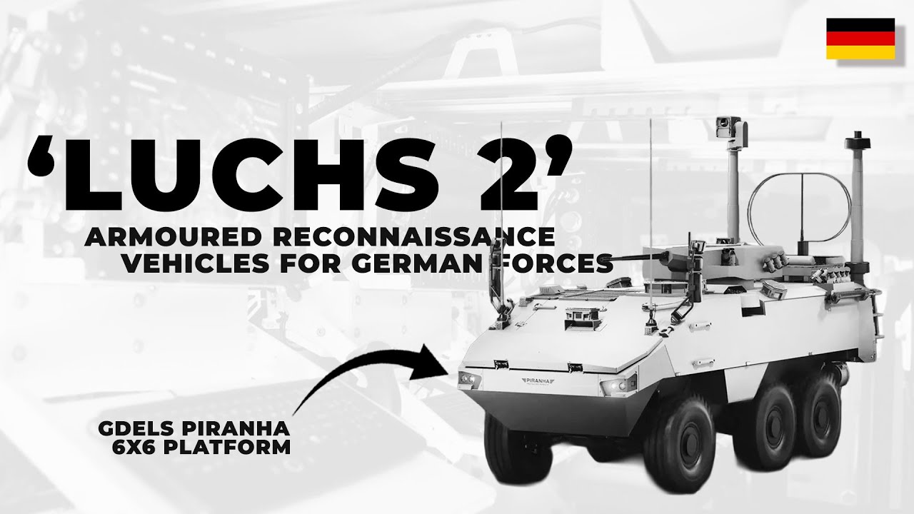 The Bundeswehr's Next-Gen Reconnaissance Vehicle: LUCHS 2 - YouTube