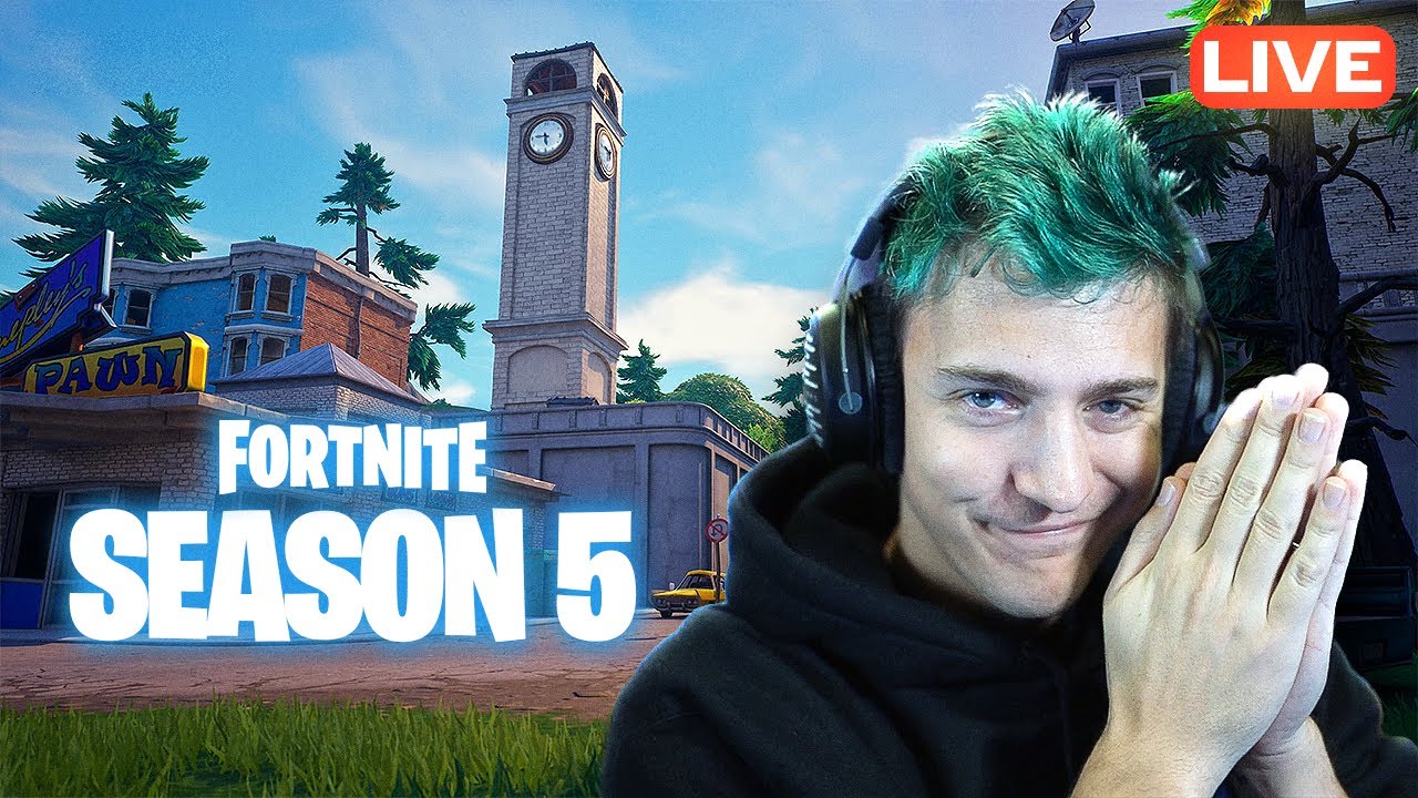 Blue Hair is Back, Time for Some OG Fortnite - Live - YouTube