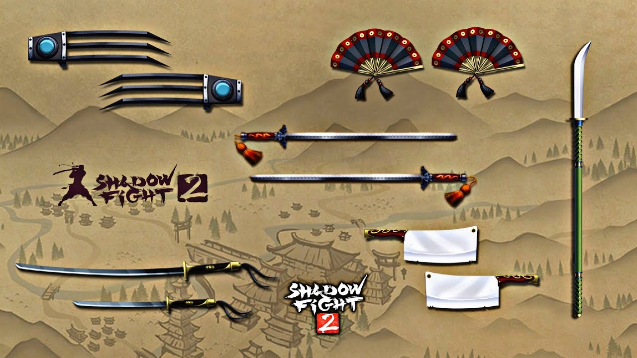 Shadow Fight 2 | Boss Weapons - YouTube