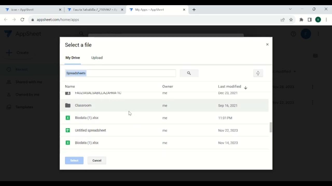 TUTORIAL APPSHEET - YouTube