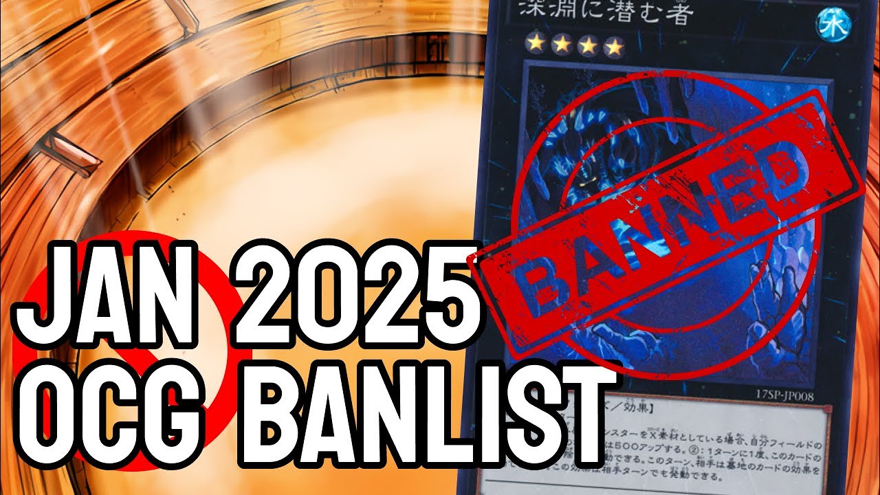 NO MORE DWELLIN' | JAN 2025 OCG Banlist Reaction - YouTube