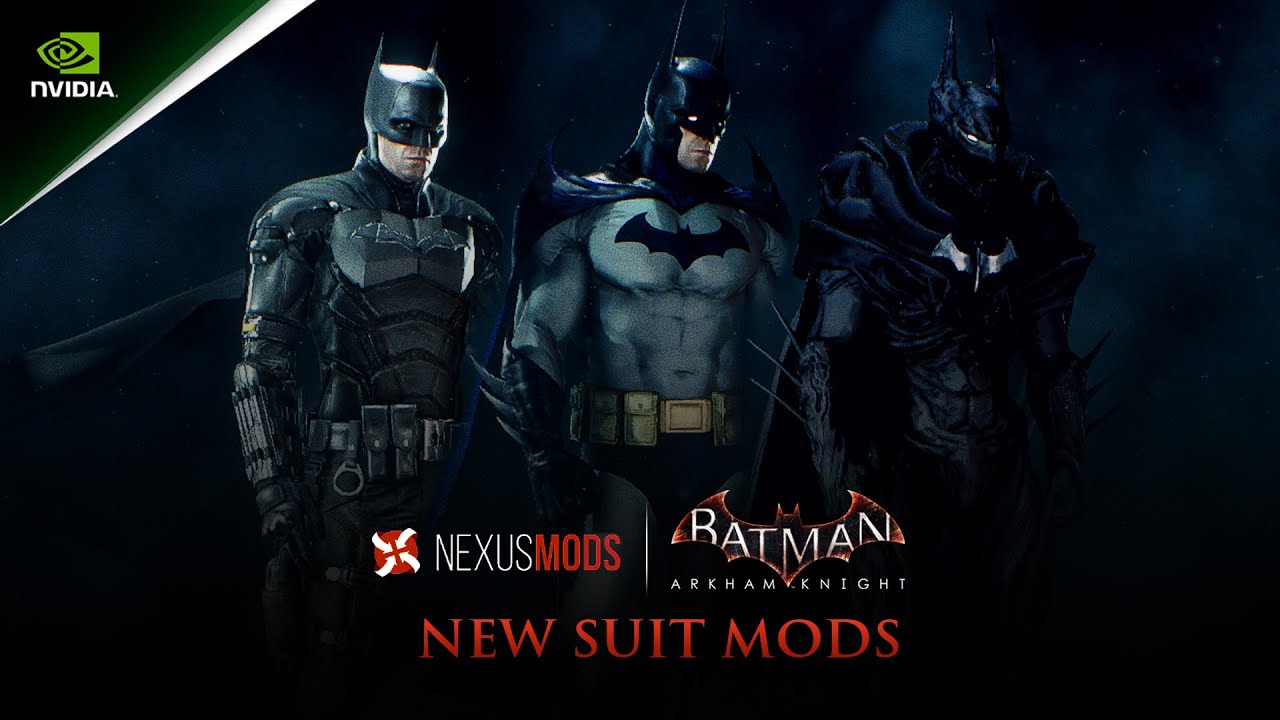 New Batman suit Mods Showcase | Batman: Arkham Knight - YouTube