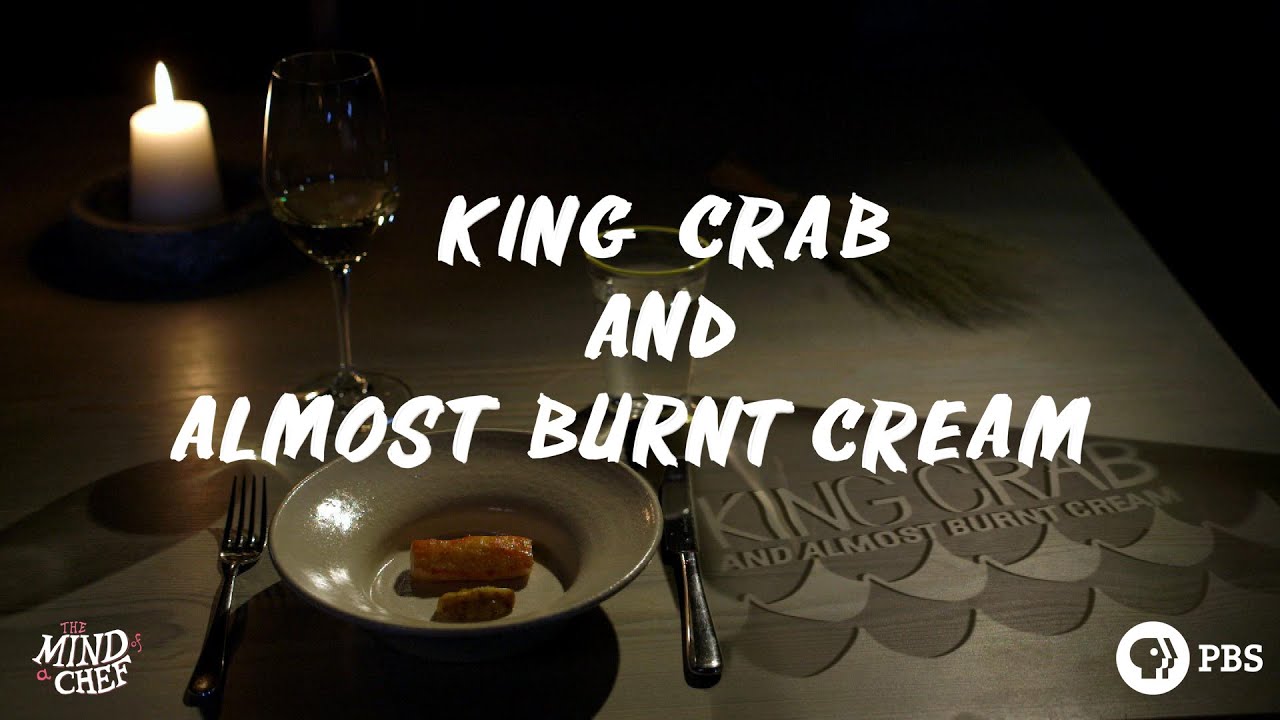 Chef Magnus Nilsson Makes King Crab And Almost Burnt Cream - YouTube