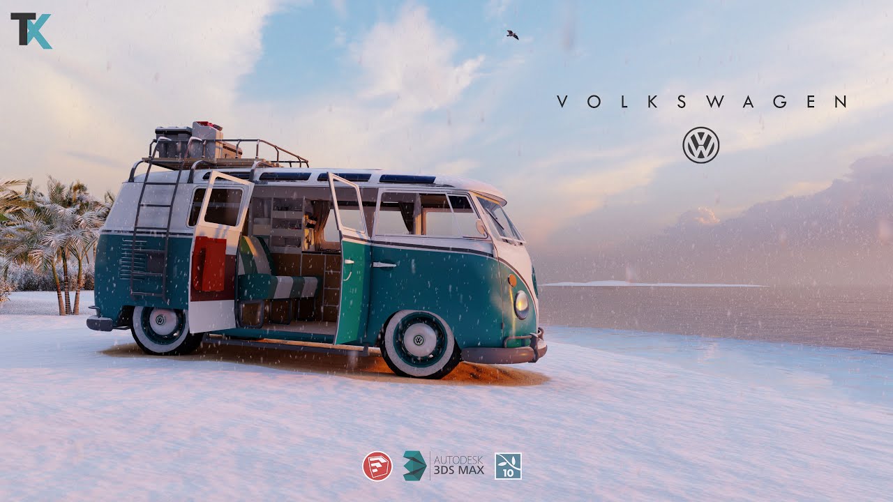 Volkswagen Camper Van | Lumion Cinematic Animation | Trax Arch Lab ...