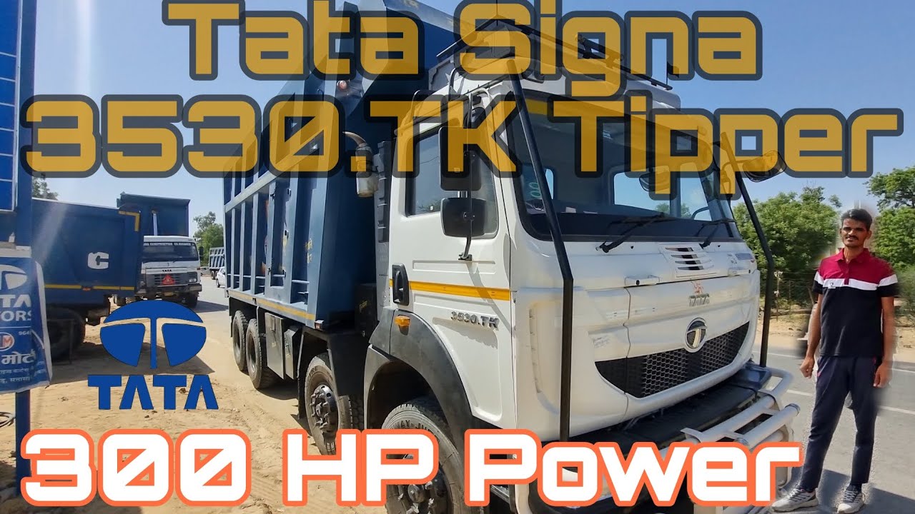 Tata Signa 3530.TK Tipper | 2023 Model - 55 Lakh | Real Life Review ...