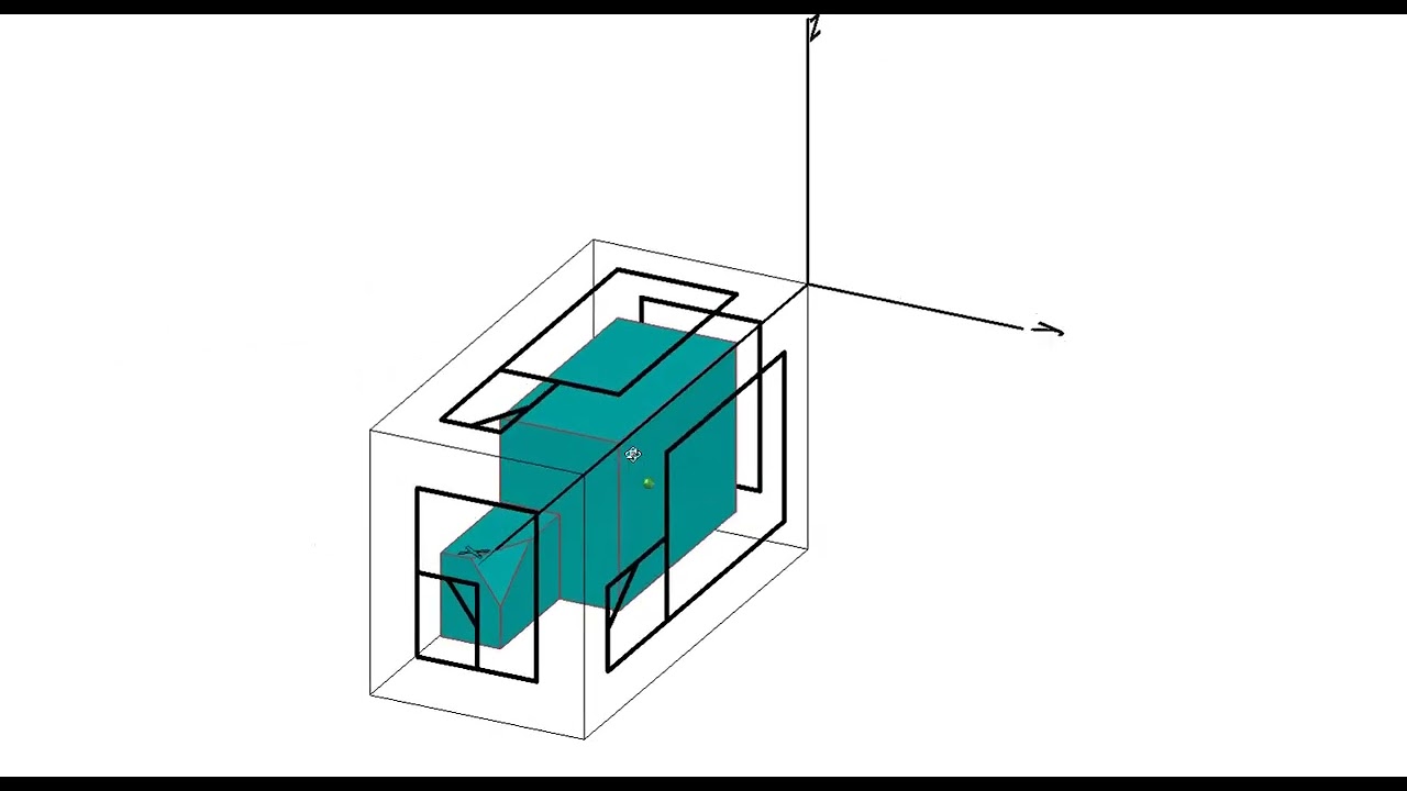 Vistas ortográficas no terceiro diedro - YouTube