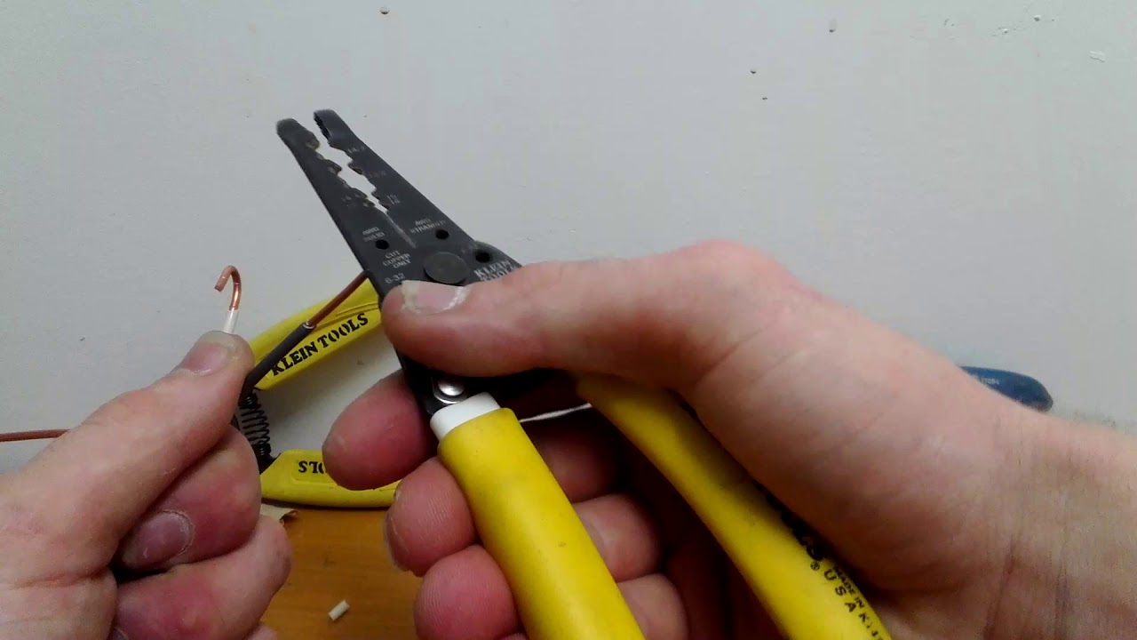 Different types of wire strippers. - YouTube