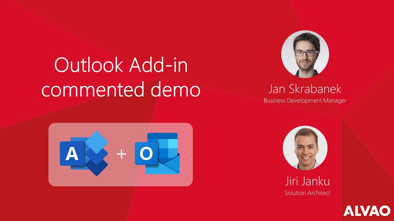 ALVAO Outlook Integration Demo - YouTube