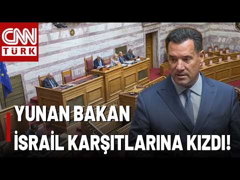 Yunan Bakandan İsrail İttifakı Mesajı! \