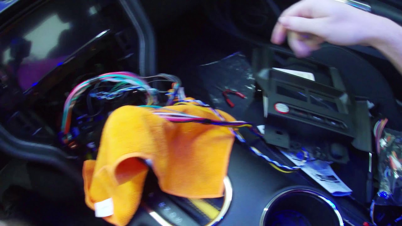 2015 Mustang Scosche Dash Kit ITCFD05B - Install Part 2 - YouTube