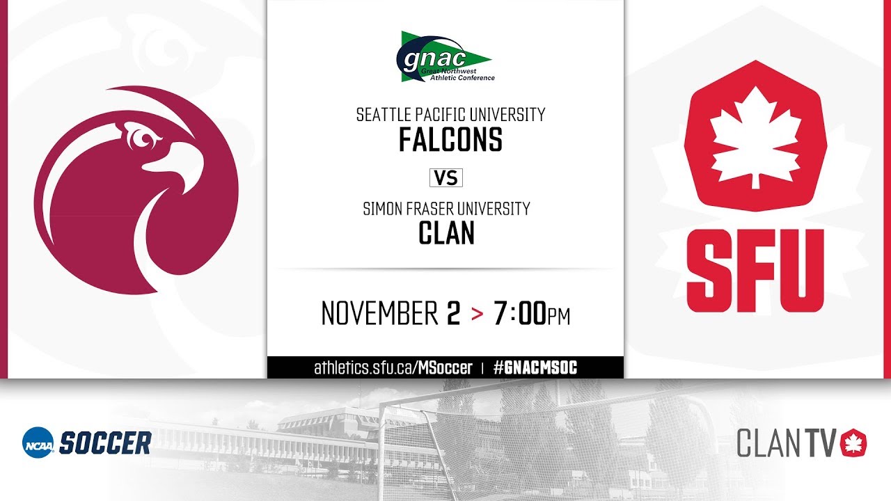 SFU Men's Soccer vs. SPU - November 2, 2019 - YouTube