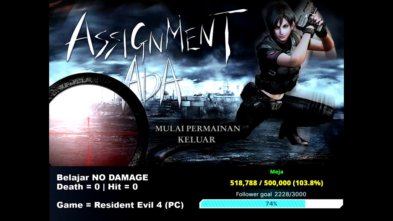 Resident Evil 4 Assignment Ada No damage - YouTube