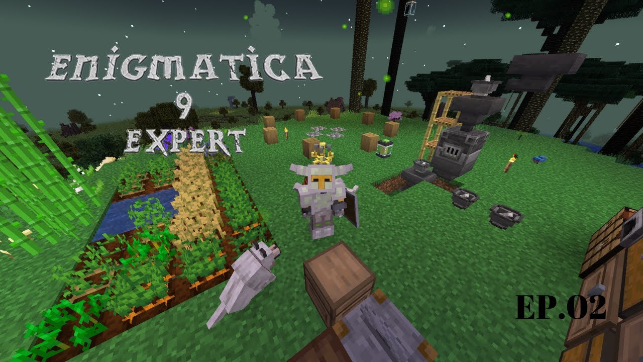 Enigmatica 9 Expert! Completing quests and Smelting! EP:02 (Ascended Crafters SMP) - YouTube