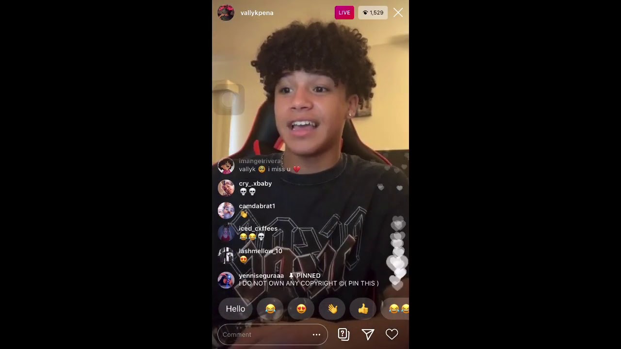 vallyk pena instagram live with kenny ft imangelrivera - YouTube
