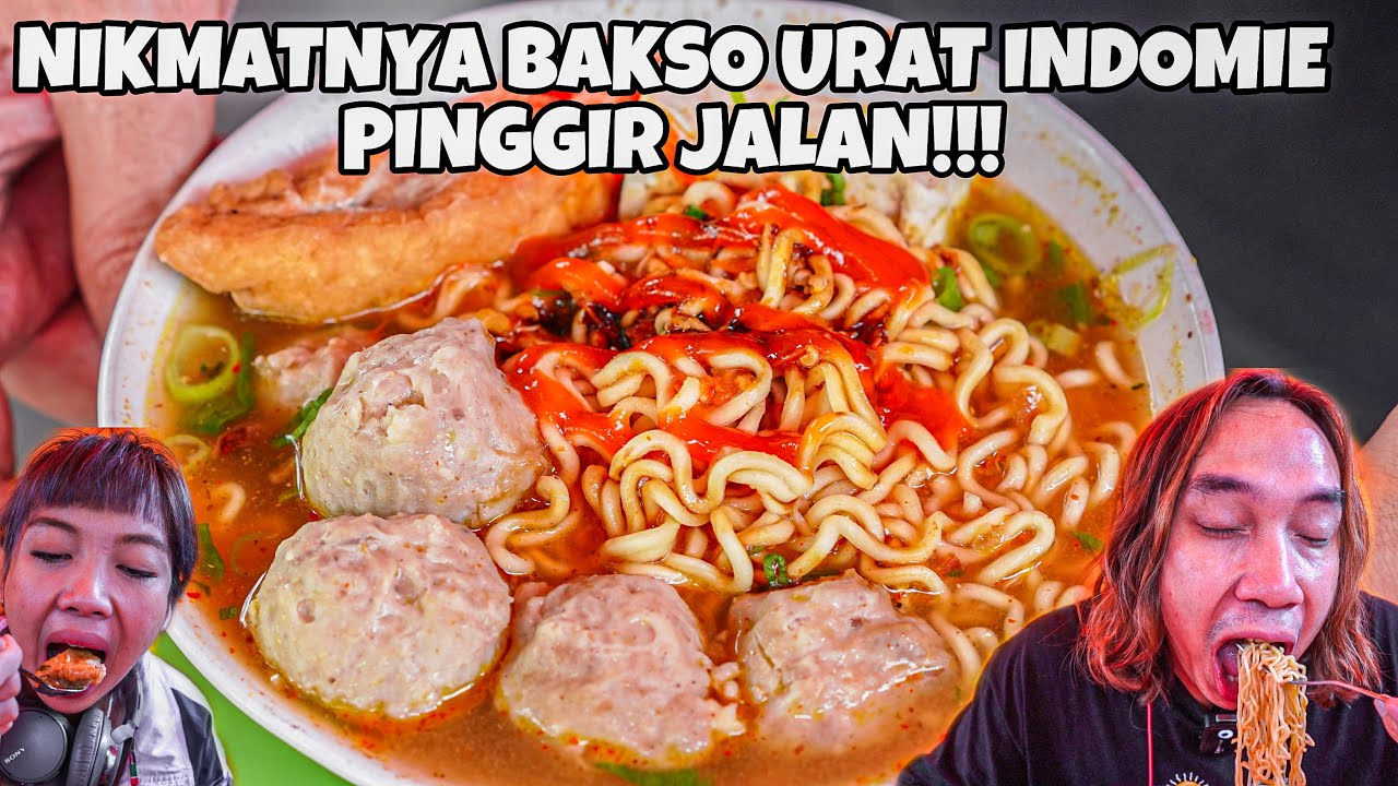 NIKMATNYA BAKSO + INDOMIE BANJIR CABE DAN CUKA EMANG GAADA LAWAN ...