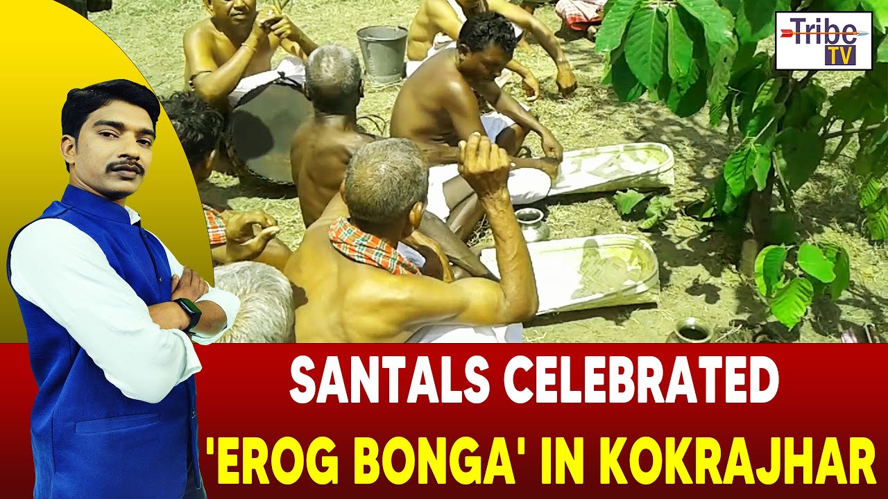 Santali Special: Santals Celebrated 'Erog Bonga' In Kokrajhar - YouTube