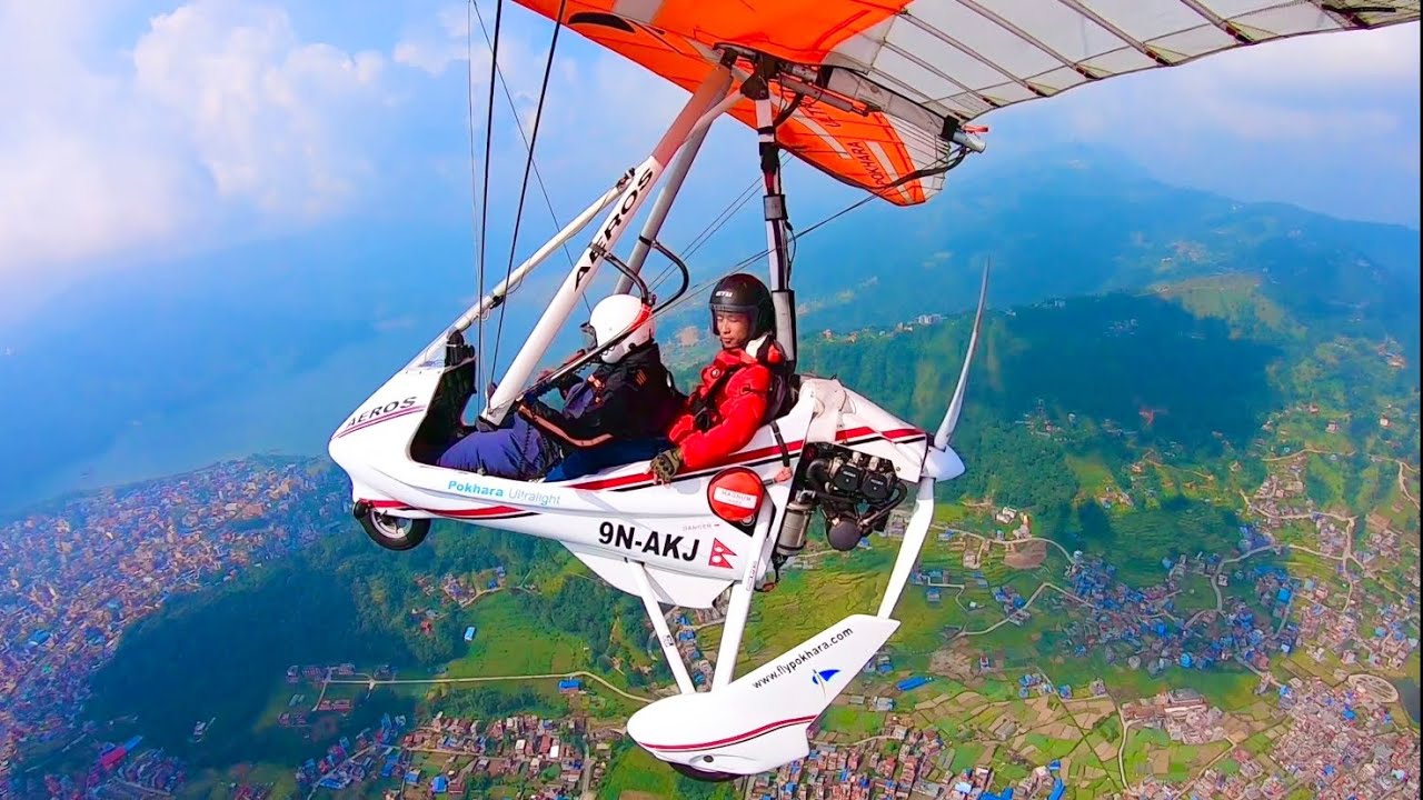 Ultralight pokhara, mountain flight for tourists | पर्यटकहरूको लागि ...