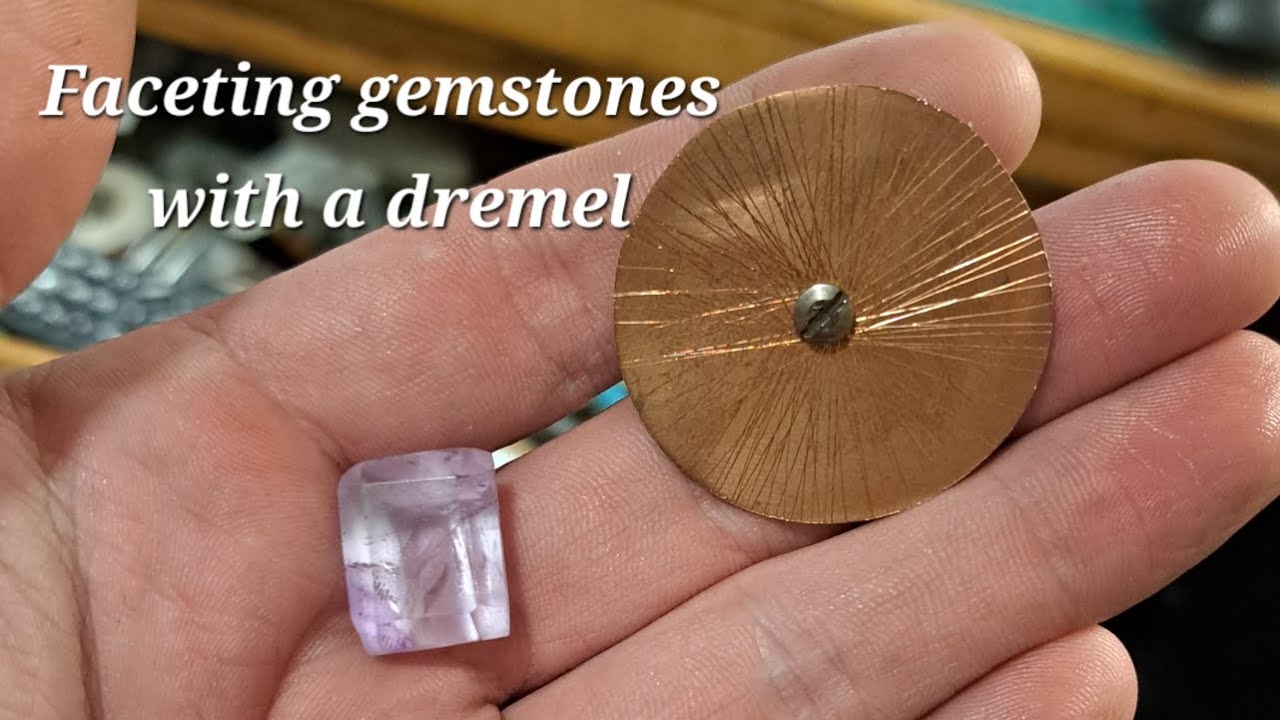 Lapidary on a Budget: Creating flat lap disks for a rotary tool - YouTube