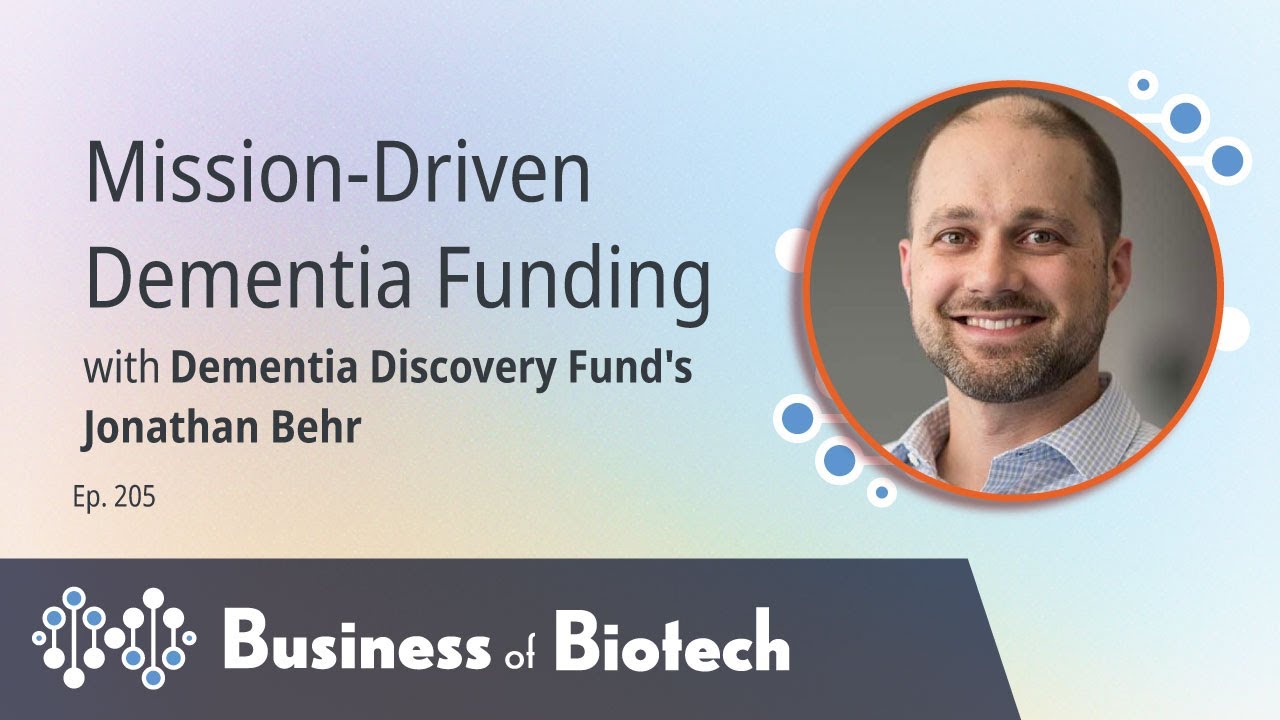 Mission-Driven Dementia Funding with DDF's Jonathan Behr - YouTube