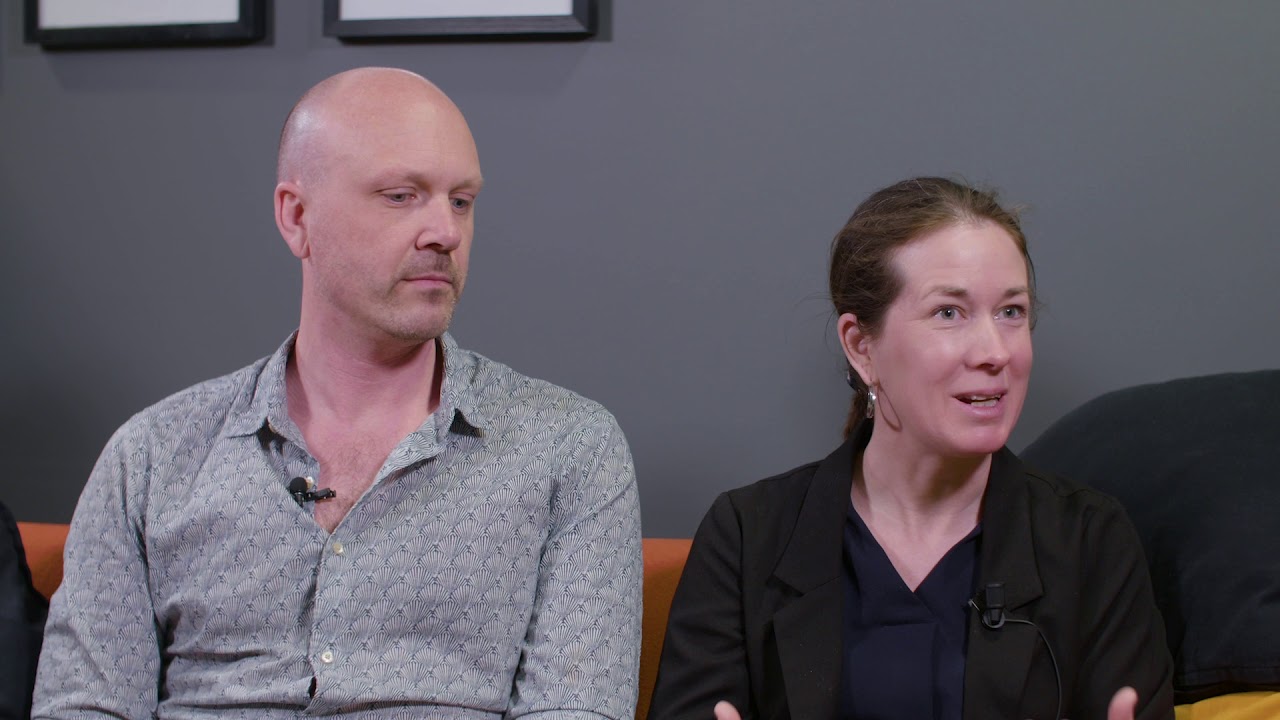 Intervju med Maya Wolinder Lind och Jacob Andersson - YouTube