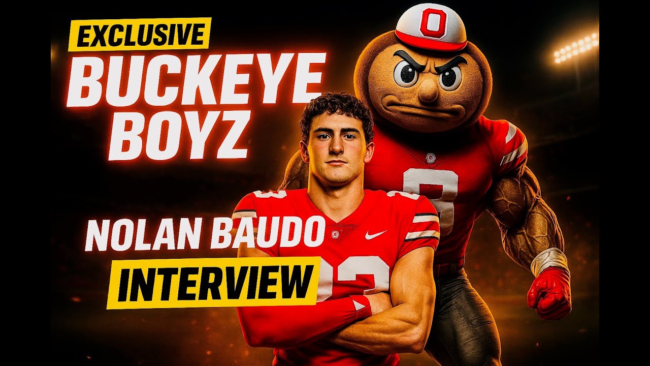 LASTEST UPDATES on upcoming Buckeye season with OSU WR Nolan Baudo ...