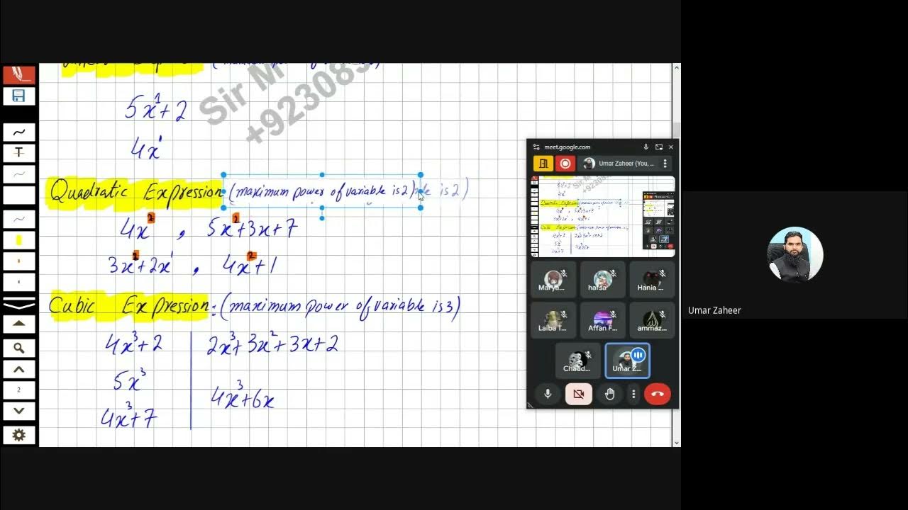 Expansion part 1 || LEC # 14 || IGCSE / O LEVEL Mathematics || MUHAMMAD UMAR ZAHEER - YouTube
