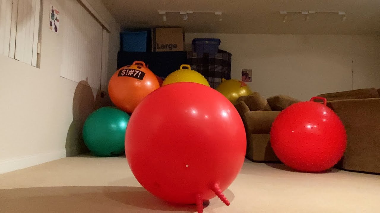 Me deflating/bouncing on a bounce a roo hopper - YouTube