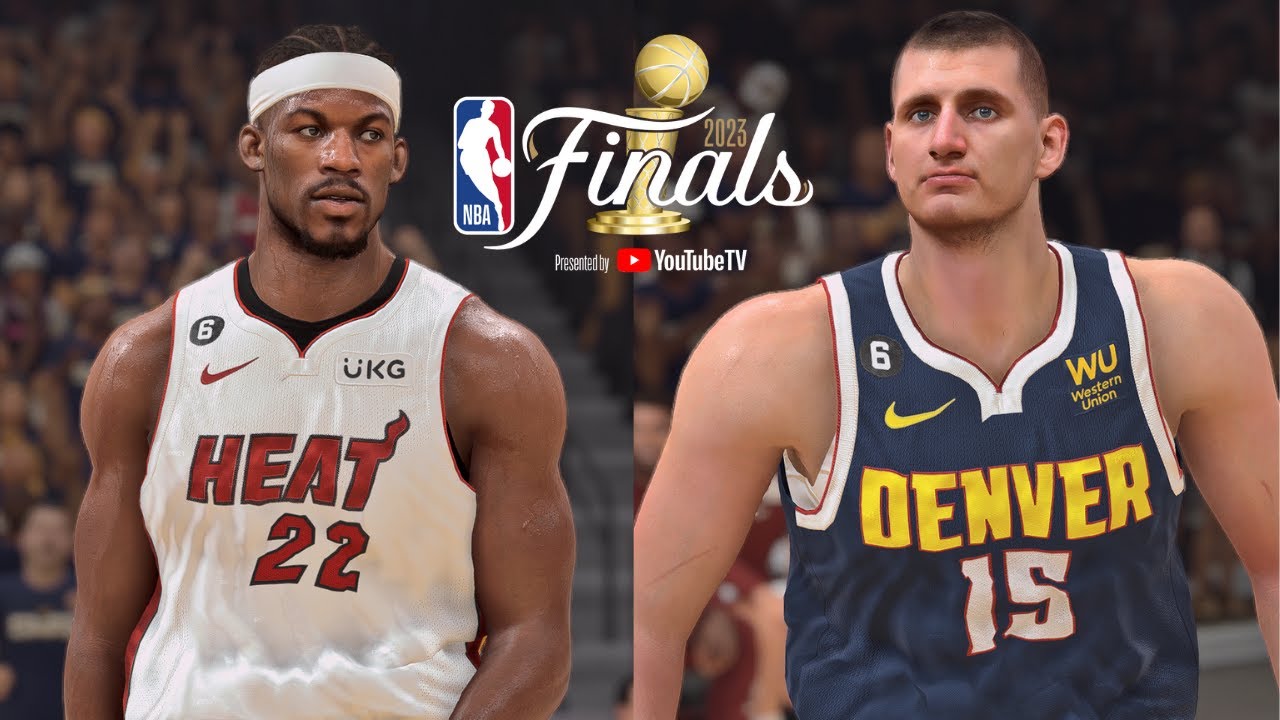 HEAT vs NUGGETS | NBA FINALS GAME 2 | NBA 2K23 ULTRA REALISTIC GRAPHICS ...