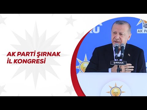 AK Parti Şırnak İl Kongremizdeyiz
