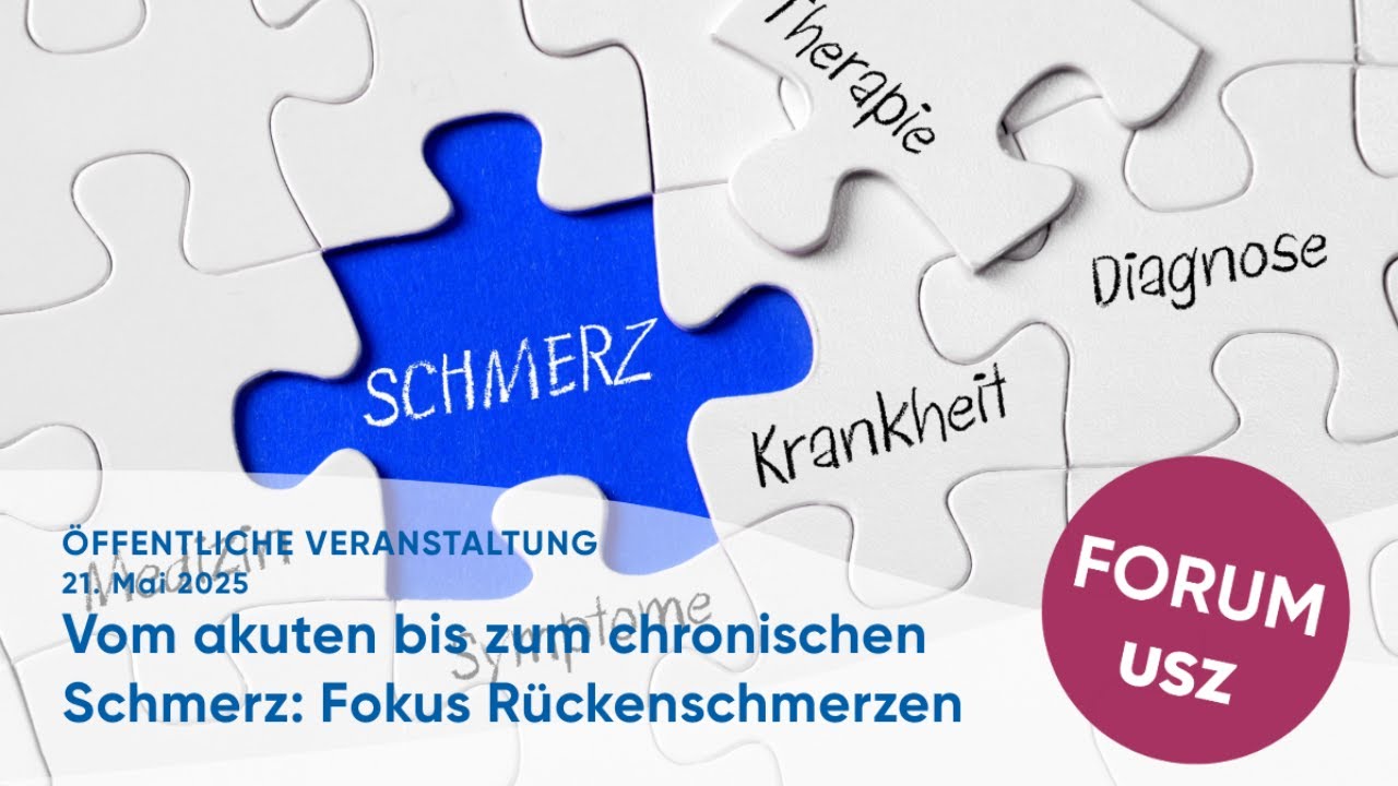 Vom akuten bis zum chronischen Schmerz: Fokus Rückenschmerzen - YouTube
