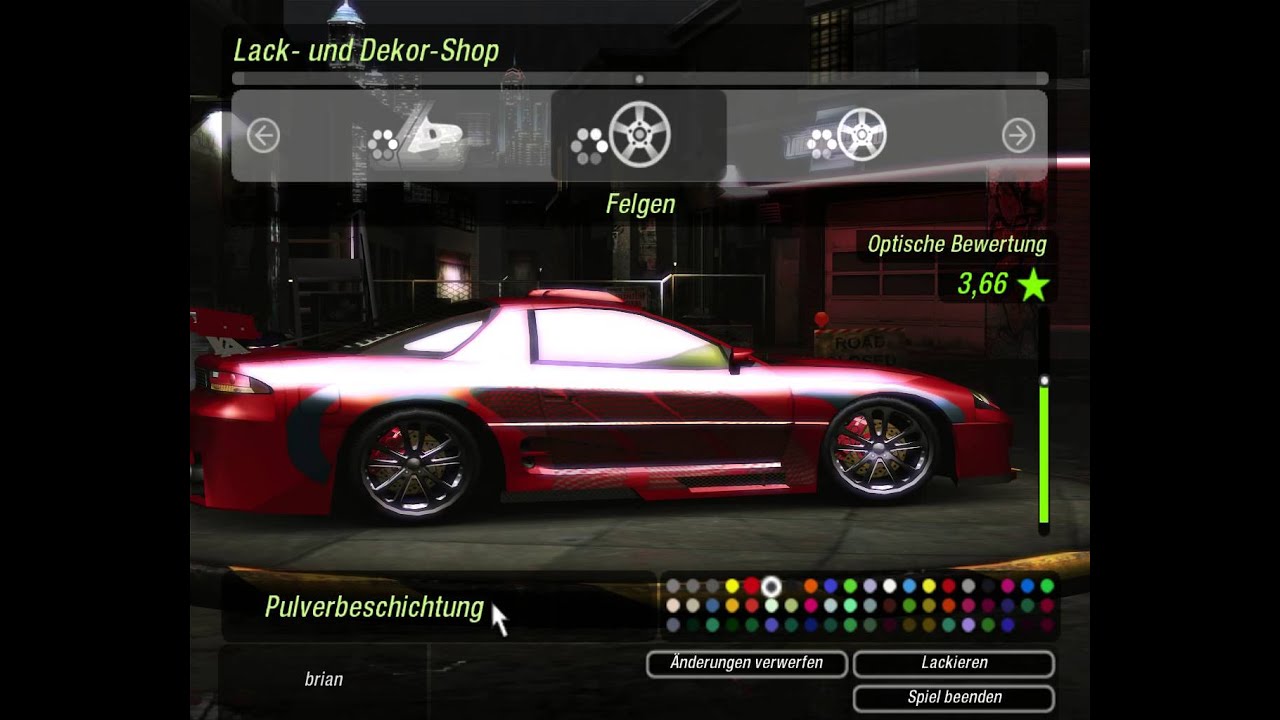 Need For Speed Underground 2 Mitsubishi 3000GT Drag Tuning - YouTube